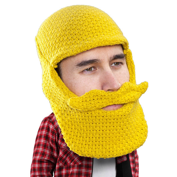 Beard Hat Beanie - Original Knit Beard Balaclava Toque Beard Head ...