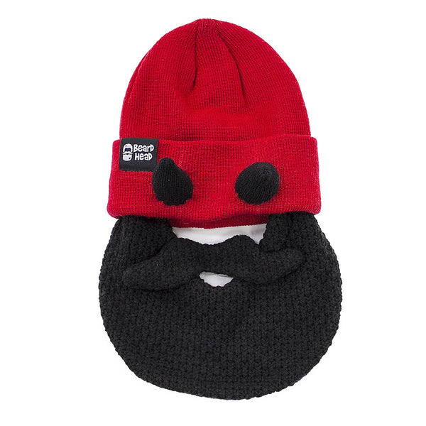 Devil Beard Hat Beanie with Horns - Beard Head – Beard Head®